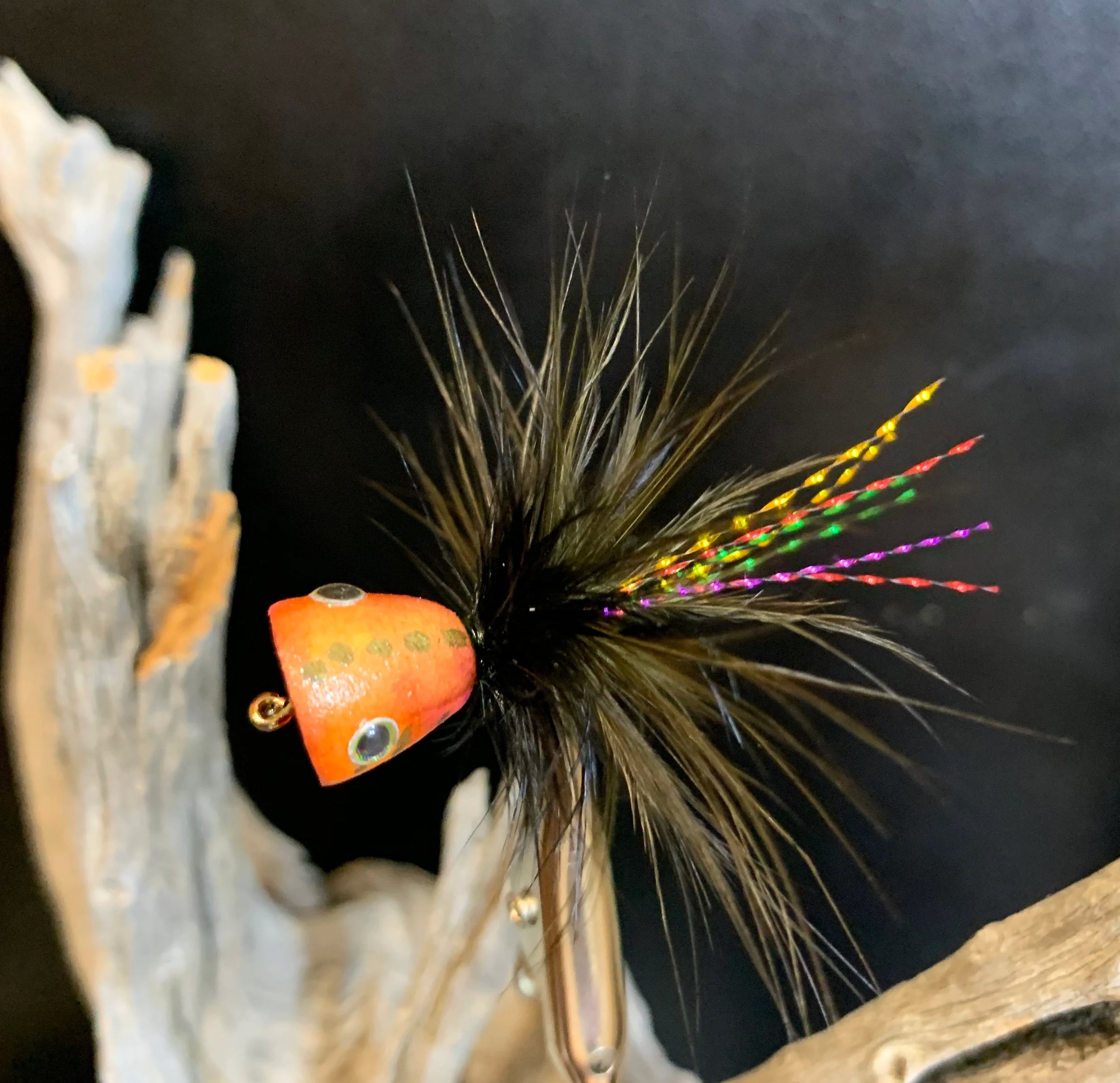 Small Hand-painted Popper - Bass, Trout, Crappie, Panfish | Fish With ...